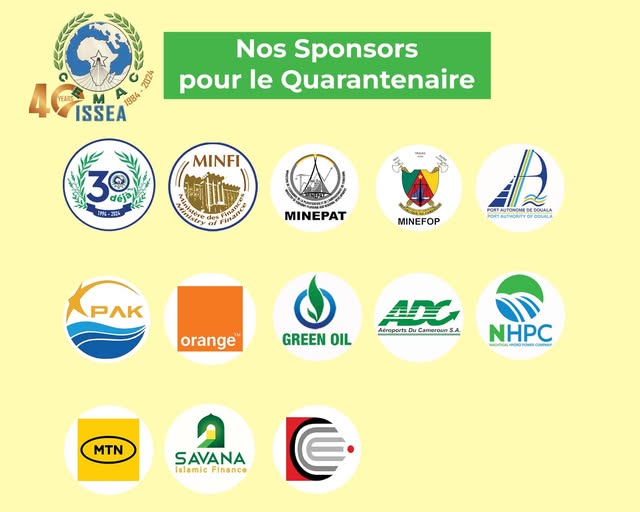 L'ISSEA exprime sa gratitude profonde | ISSEA : Institut Sous-régional ...